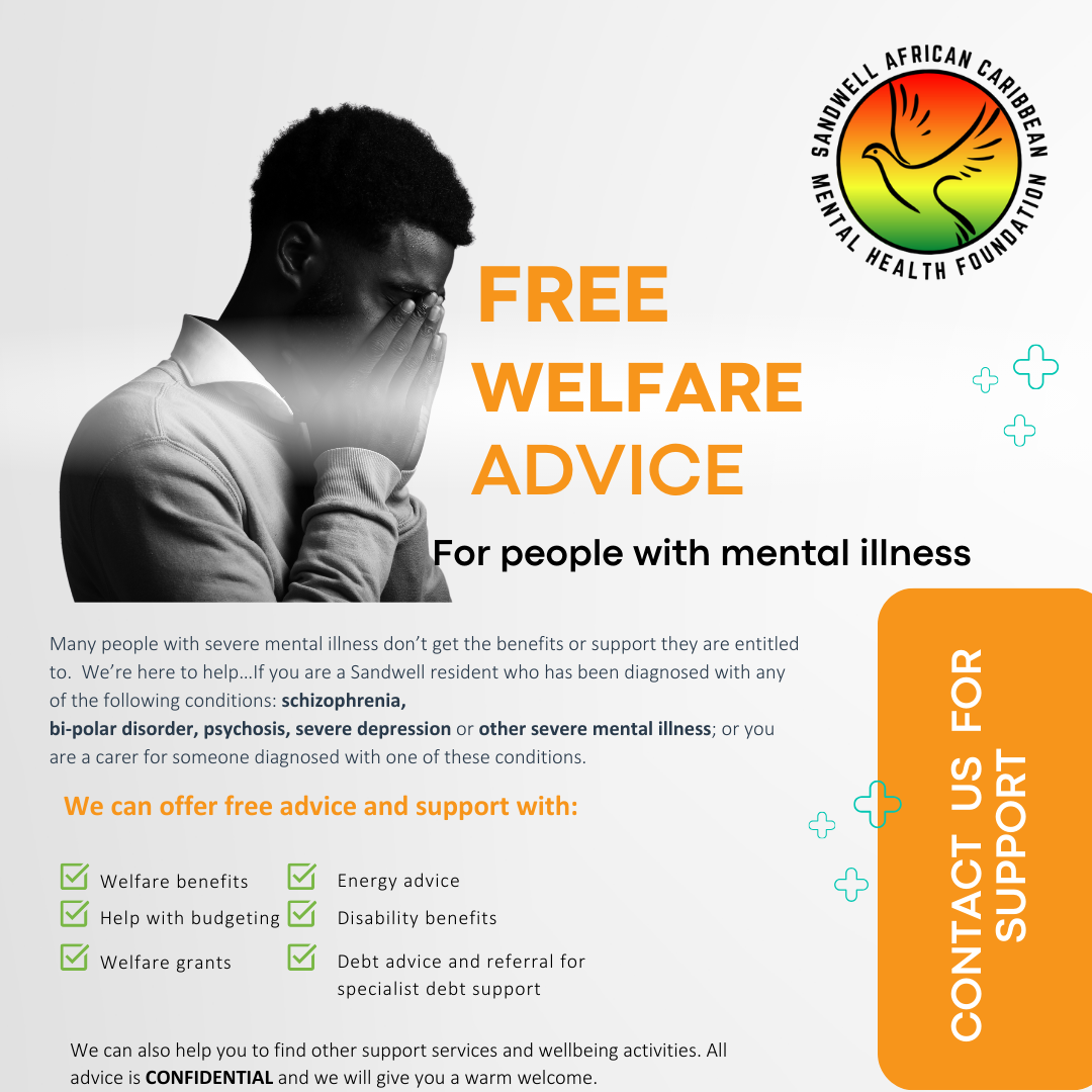 Free Welfare Advice For People with Mental illness - Sandwell African ...