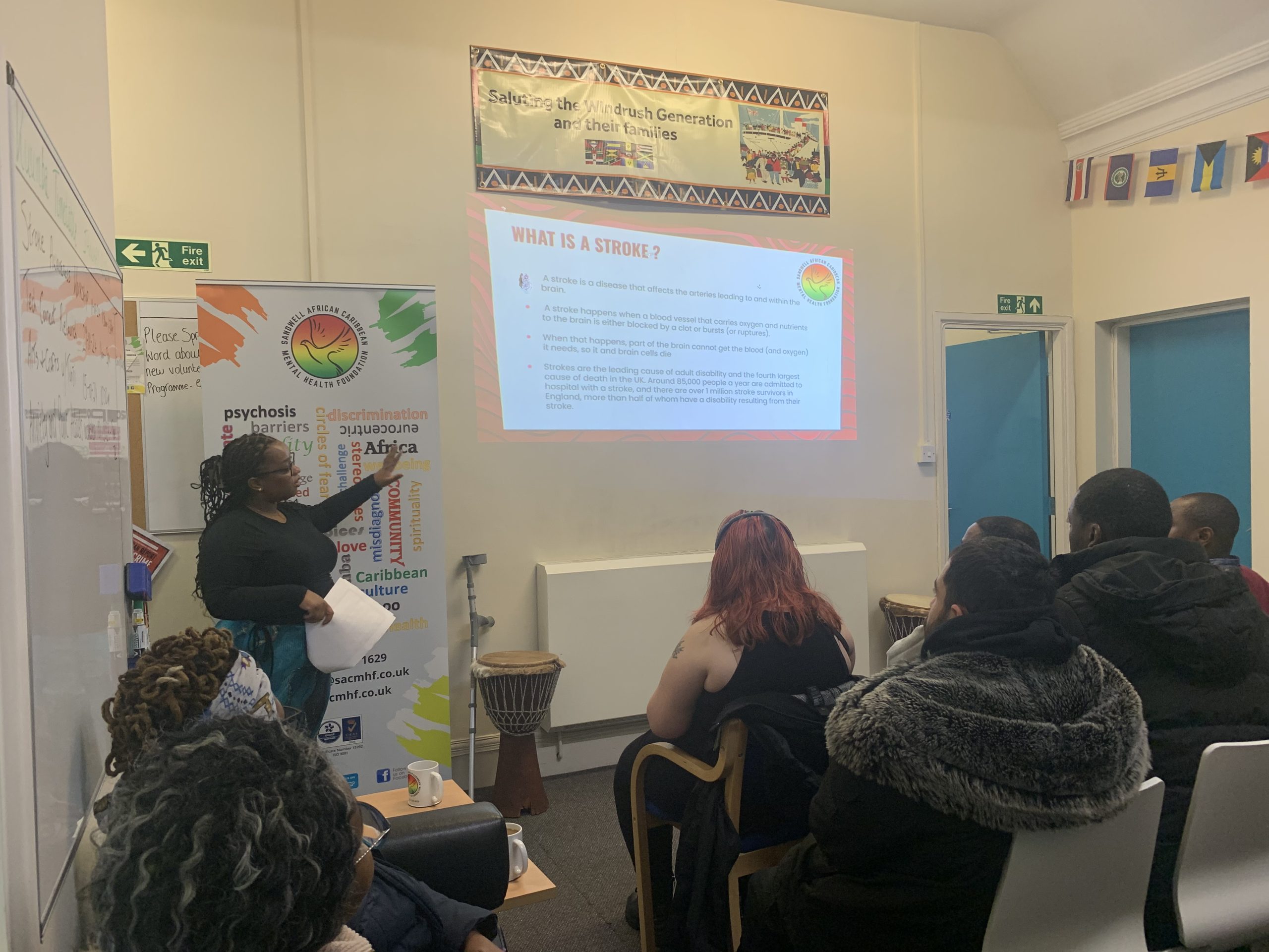 Mental Health Occupational Therapy Student Presents Stroke Awareness ...