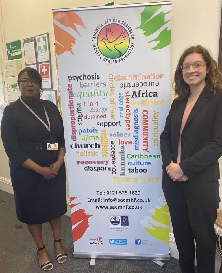 Introducing Sarah Coombes - Sandwell African Caribbean Mental Health ...